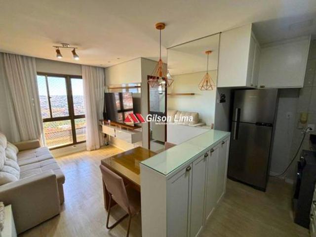 RESIDENCIAL CONQUEST 48 m2 2 Quartos 2 Vagas Reformado Semi mobiliado Lazer Águas Claras