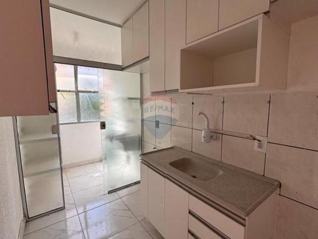 Residencial Fernanda Apartamento Térreo, 3 quartos, 1 banheiro, Cozinha e Área de Serviço com armá