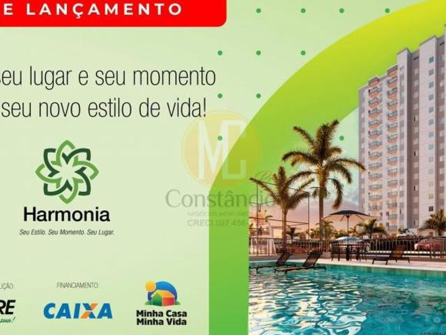 Residencial Harmonia 2 quartos com Varanda Galo Branco