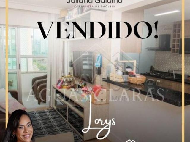 RESIDENCIAL LORYS RUA 19 NORTE 2 QUARTOS 1VAGA 67M² ANDAR ALTO NASCENTE