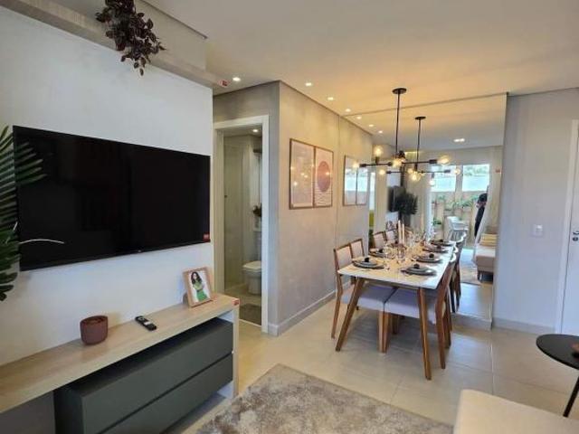 Residencial Mirage Mogi Moderno Apartamento em construção à venda com varanda gourmet, 2 quartos e