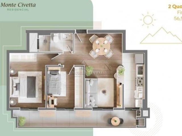 Residencial Monte Civetta – Apartamentos de 2 e 3
