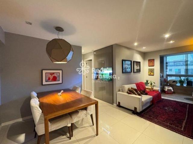Residencial Montparnesse no Noroeste, 2 quartos sendo 1 suíte, varanda gourmet com DCE completa, Sqn