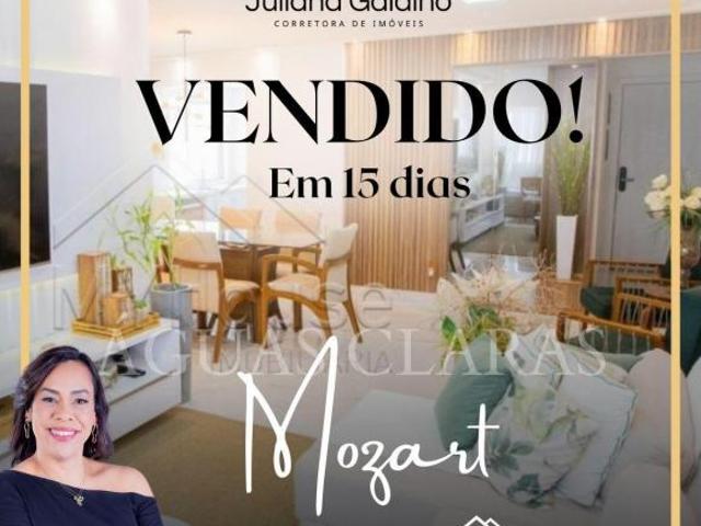 RESIDENCIAL MOZART QD 103 3 QUARTOS 1 VAGA 125M² VISTA PRAÇA