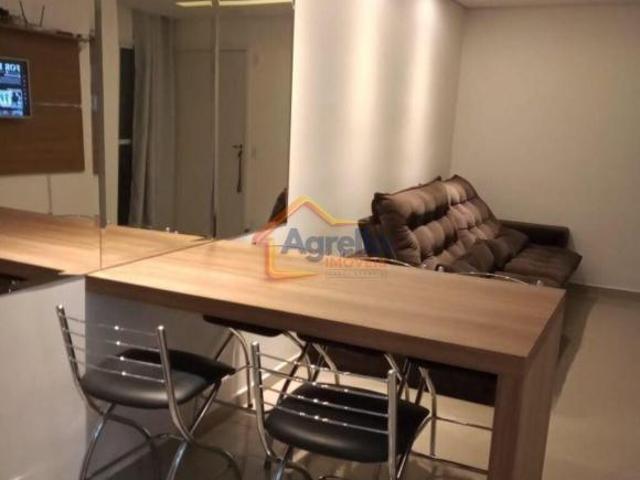 Residencial Paris APARTAMENTO À VENDA COM 2 DORMITÓRIOS, MOBILIADO, COZINHA PLANEJADA, GARAGEM COB