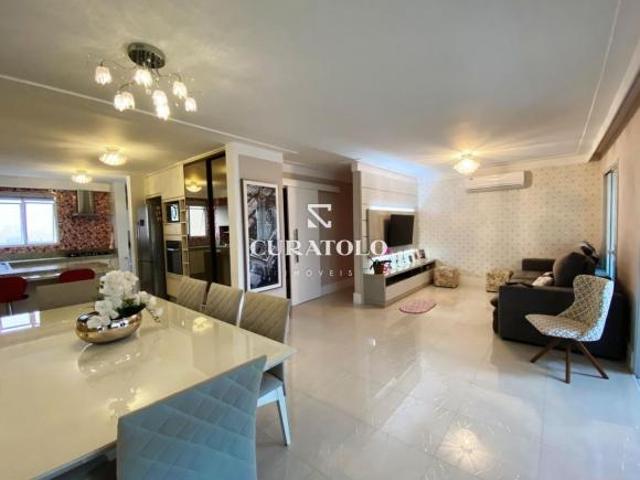 Residencial Paris Santo André Apartamento à venda com 128 m², 3 quartos, varanda gourmet e 3 vagas