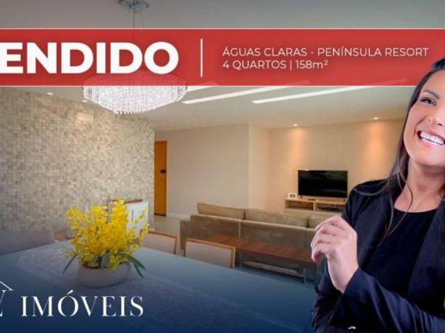 Residencial Península | Vista para o Lazer | Varanda Gourmet | Planta Ampla | 2 Vagas | 4 Quartos