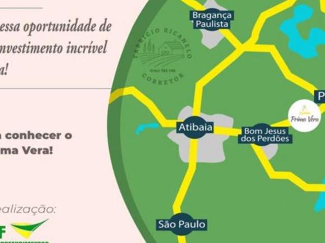 Residencial Prima Vera: Novo Loteamento Premium a 5 Minutos do centro de Piracaia