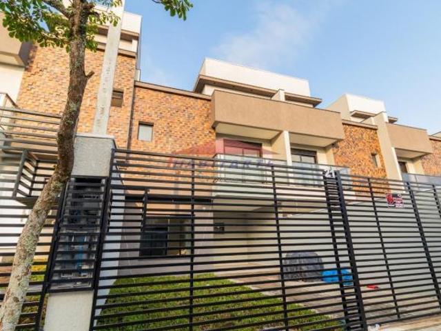 Residencial Rinelli IV Sobrado de frente pra rua com 3 quartos, 1 suíte, terraço, 2 vagas, Curitib