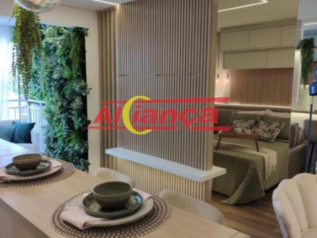 Resort Bosque Maia, 01 dorm, 01 vaga Lazer completo