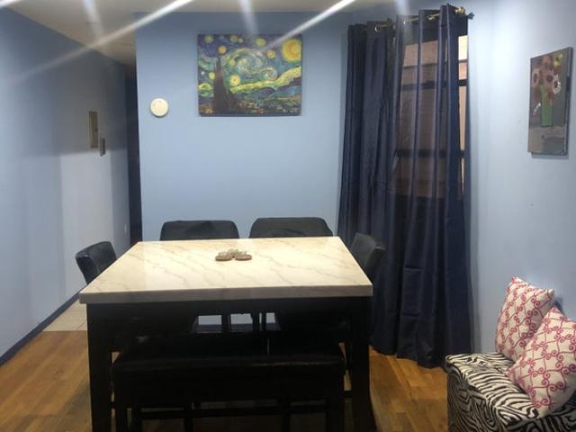 Responsible roommate in large furnished room