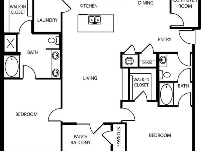 Retreat at 42nd 3 Bedroom Apartment for Rent at 3491 Southwest 42nd Street, Ocala, FL 34471
