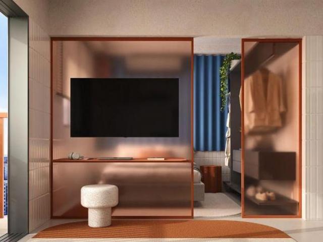 REVENDA MINDSE7 COM VAGA Apartamento à venda, 27 m² por R$ 522.000 Centro Curitiba/PR