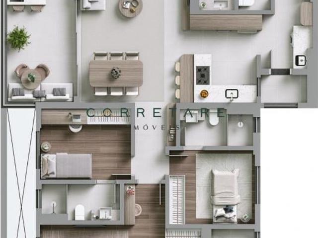 Revenda Artis Plaenge 3 suites e 3 vagas