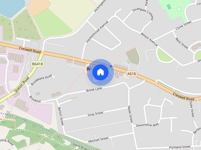 Rhodes Cottages, Clowne, S43