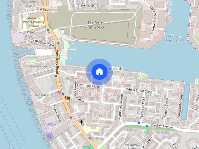 Ringwood Gardens, Canary Wharf, London, E14