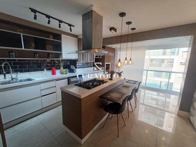 RIO 335 Apartamento à venda, com 65 m², 2 quartos, varanda gourmet, 2 vagas, Santa Paula, em São C