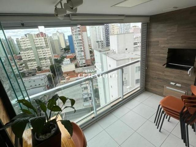 RIO 335 Apartamento à venda, com 73 m², 2 quartos, varanda gourmet, 2 vagas no Osvaldo Cruz, São C