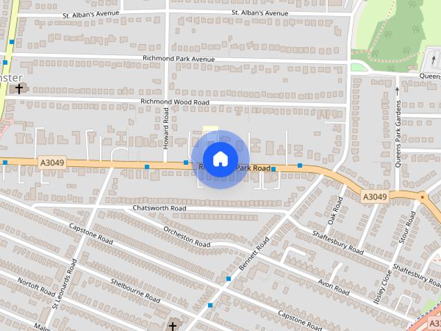 Richmond Park Road, Bournemouth, BH8