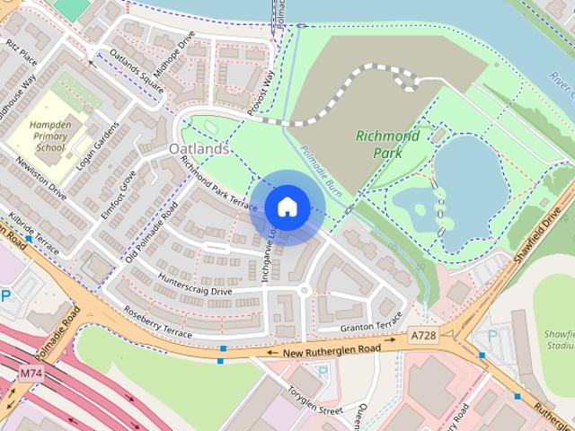 Richmond Park Terrace, Hutchesontown, Glasgow, G5