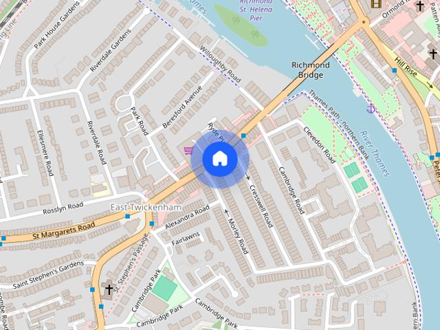 Richmond Road, East Twickenham, Middlesex, TW1