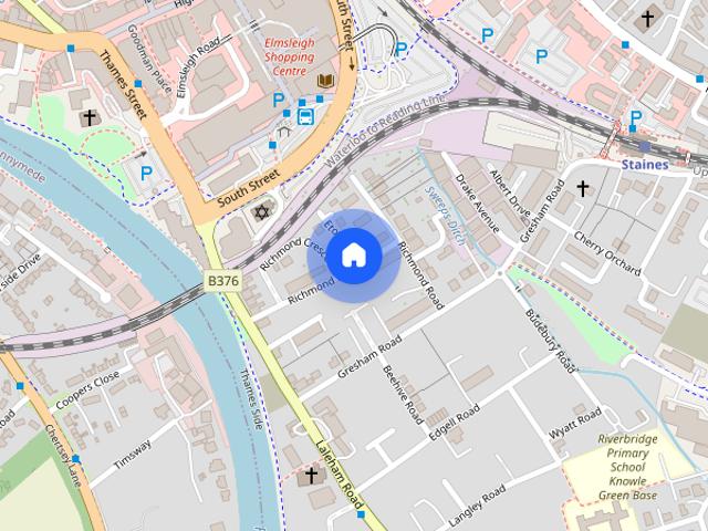 Richmond Road, Staines upon Thames, Surrey, TW18