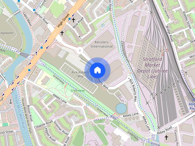 Rick Roberts Way, Stratford, London, Greater London, E15