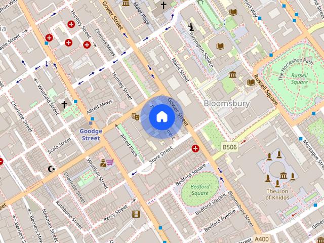 Ridgmount Street, Fitzrovia, WC1E