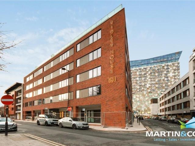 Ridley House, Ridley Street. 2 bed apartment to rent £1,000 pcm £231 pw