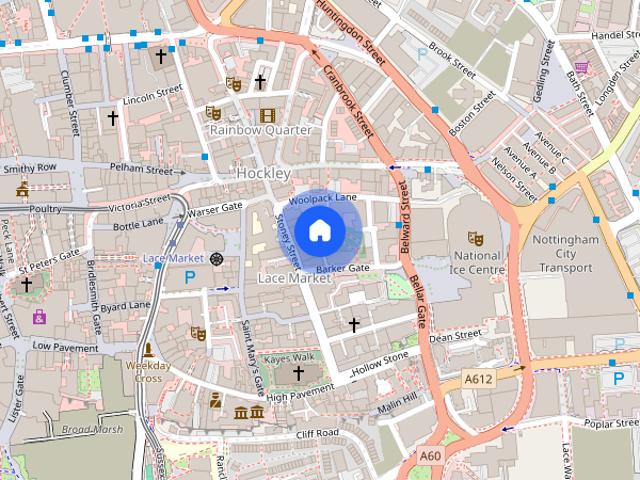 Ristes Place, Nottingham, NG1