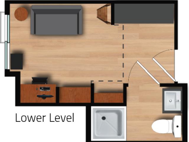 Rise on 67th Studio Apartment for Rent at 829 Ne 67th St, Seattle, WA 98115 Roosevelt