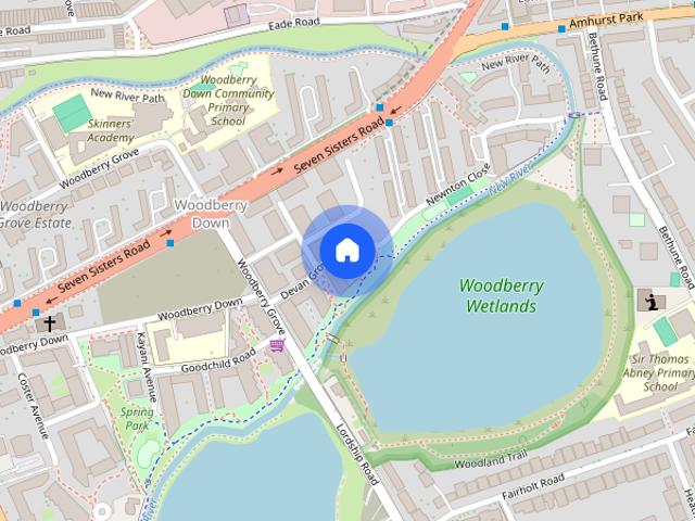 Rivulet Apartments, Devan Grove, Woodberry Down, N4