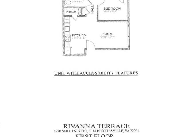 Rivanna Terrace 2 Bedroom Apartment for Rent at 1220 Smith St, Charlottesville, VA 22901 Locust Grove