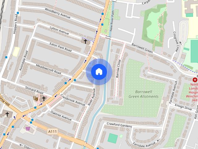 River Avenue, Palmers Green, London N13