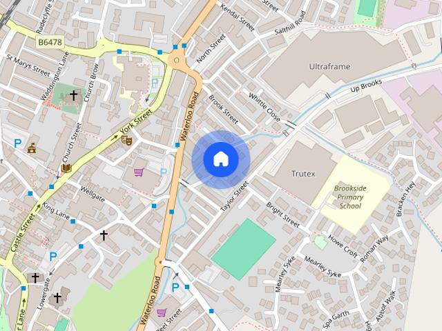 River Lea Gardens, Clitheroe, Lancashire, BB7
