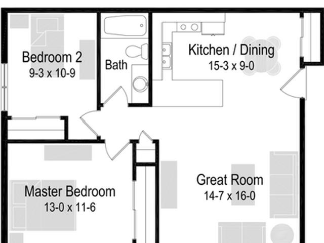River Park Place Apartments 2 Bedroom Apartment for Rent at 1830 Meadow Ln, Pewaukee, WI 53072
