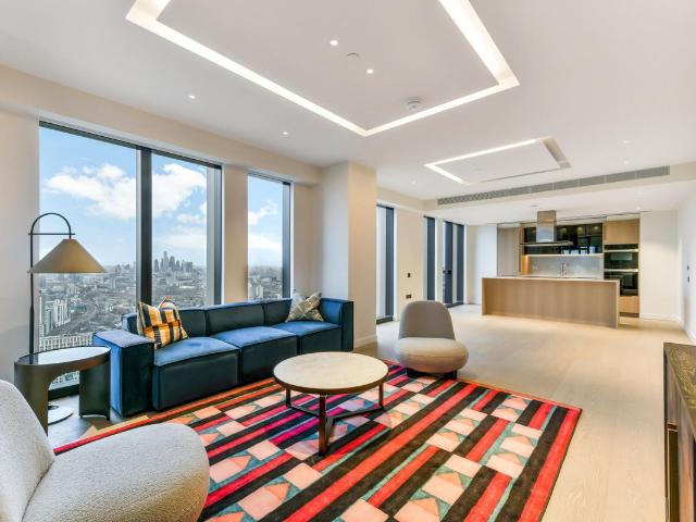 River Park Tower, Nine Elms Lane, London SW8, 3 bed flat to rent, £22,013 pcm | PrimeLocation