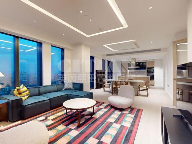 River Park Tower, Nine Elms Lane, London SW8, 3 bed flat to rent, £22,013 pcm | PrimeLocation
