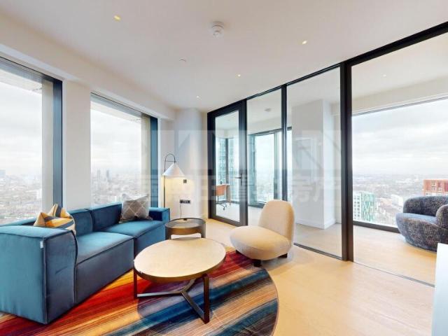 River Park Tower, Nine Elms Lane, Vauxhall, London SW8, 2 bed flat to rent, £7,345 pcm | PrimeLocation