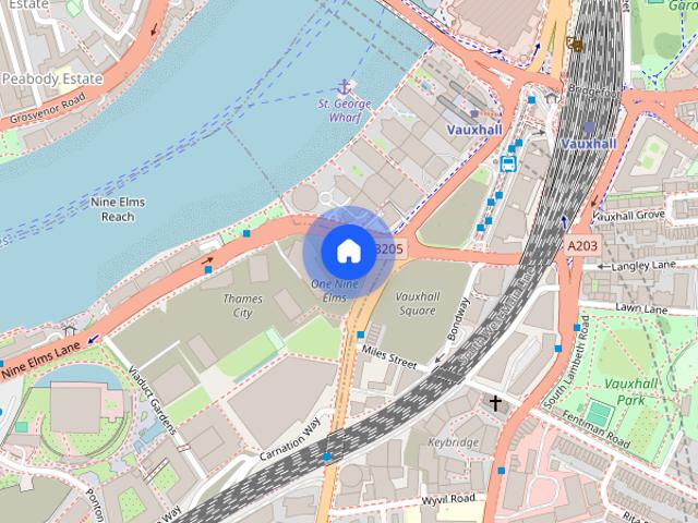 River Park Tower, Nine Elms Ln, SW8