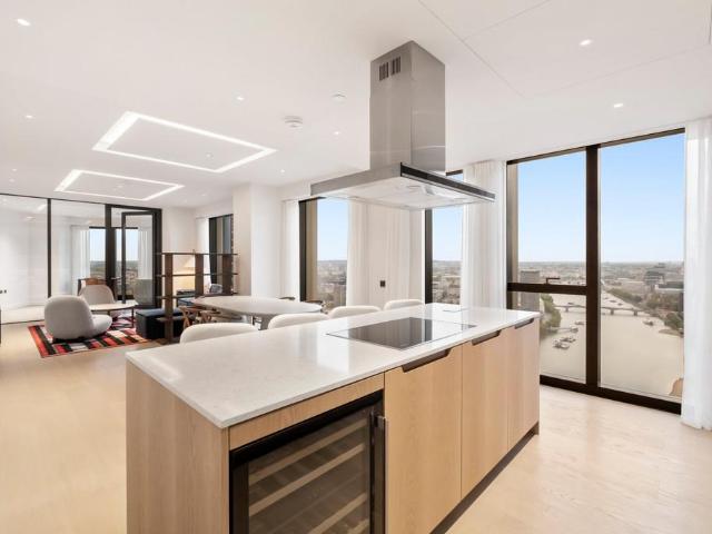 River Park Tower, 1 Nine Elms Lane. 3 bed flat to rent £20,000 pcm £4,615 pw