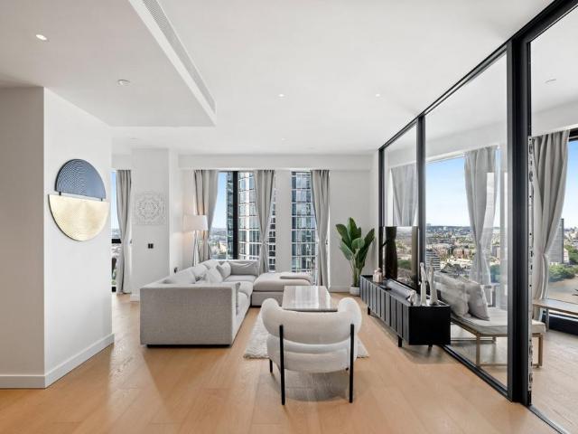 River Park Tower, 1 Nine Elms Lane. 3 bed flat to rent £20,000 pcm £4,615 pw