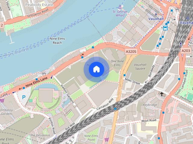 River Park Tower, 1 Nine Elms Lane, London, SW8