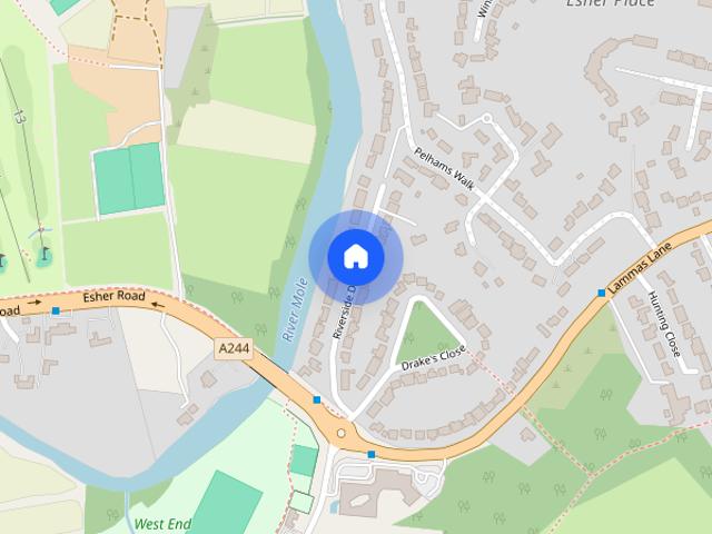 Riverside Drive, Eshe, Surrey, KT10