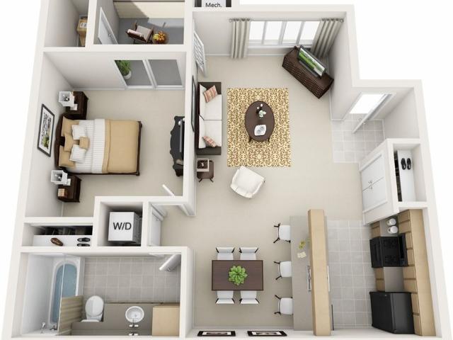 Riverview Ranch Apartments 3 Bedroom Apartment for Rent at 2763 River Plaza Dr, Sacramento, CA 95833 Willow Creek