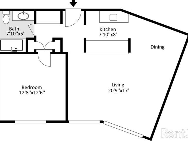 Riverview West Apartment 1 Bedroom Apartment for Rent at 10300 Des Moines Memorial Dr S, Burien, WA 98168 Riverton Boulevard Park