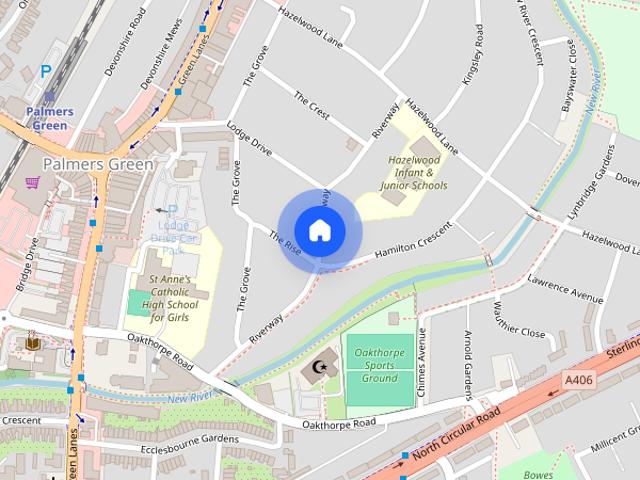 Riverway, Palmers Green, N13