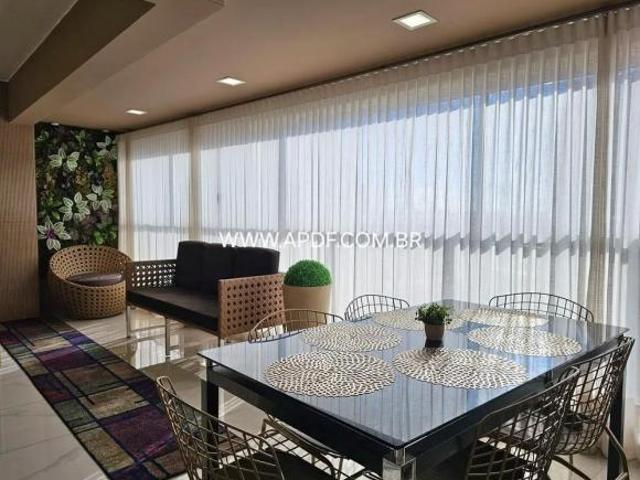 Riviera Del Fiore  Quadra 107, Lindo, AP. 4 Quartos, 3 suítes, Refomardo, Vista para praça, 3 vgs