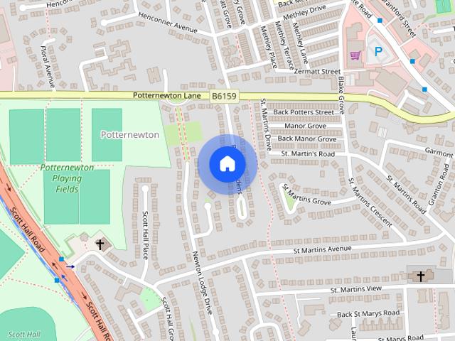 Riviera Gardens, Potternewton Lane