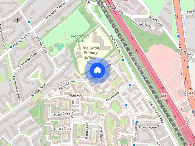 Rivington Crescent, London, NW7
